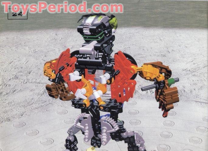 LEGO 8561 Nuhvok Instructions and Parts List