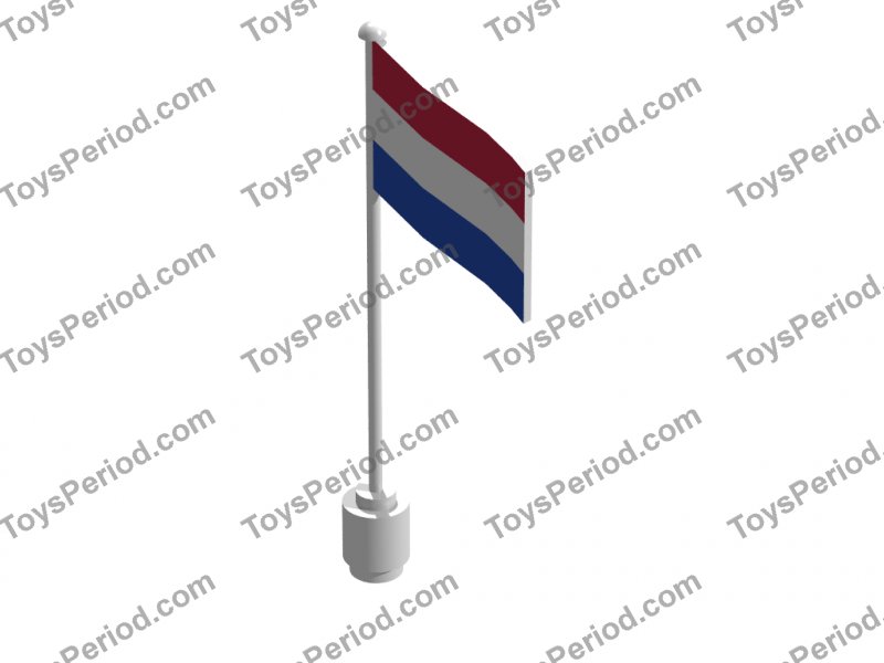 LEGO Sets with Part 777p07 Flag on Flagpole Type 2 with The Netherlands ...