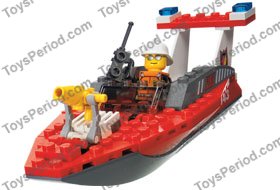 LEGO 7043 Firefighter Instructions and Parts List