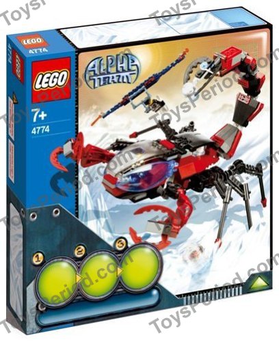 LEGO 4774 Scorpion Orb Launcher Instructions and Parts List