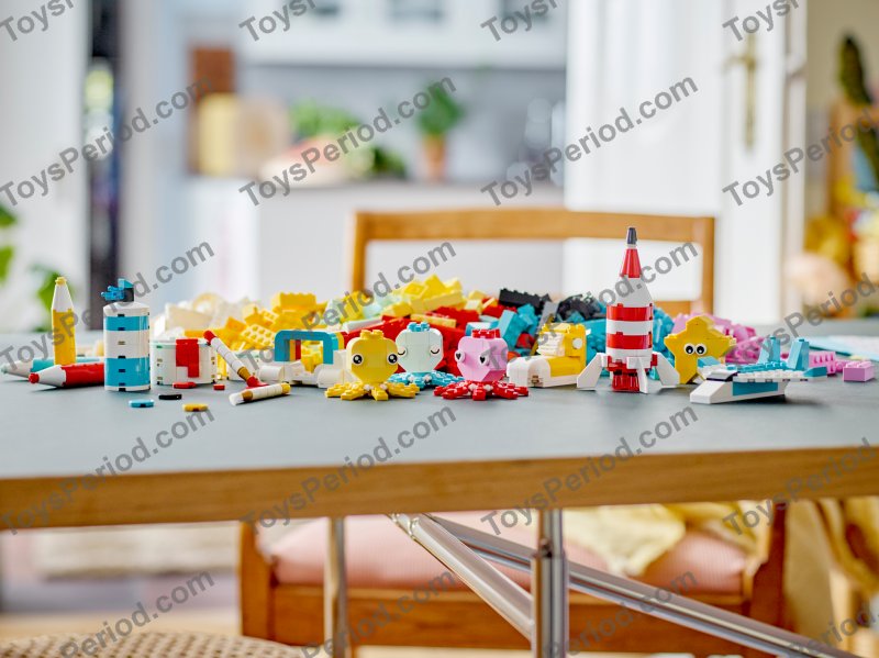 LEGO 11032 Creative Color Fun Set Parts List