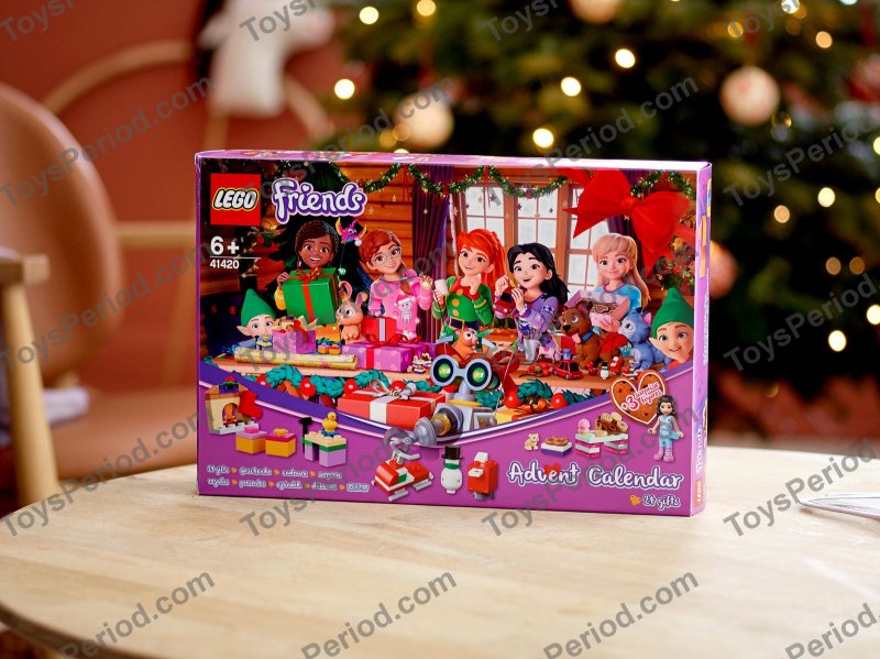 LEGO 41420 Advent Calendar 2020, Friends Set Parts List