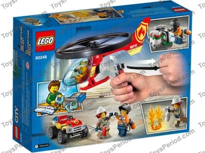 LEGO 60248 Fire Helicopter Response Set Parts List