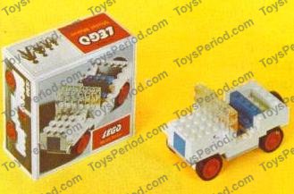 LEGO 330-3 Jeep Instructions and Parts List