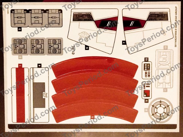 LEGO Sets with Part 75244stk01 Sticker Sheet for Set 75244 - (50114/ ...