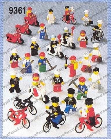 LEGO 9361 LEGO Community People Set Instructions and Parts List