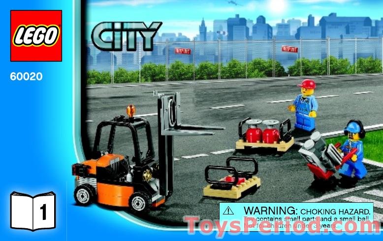 LEGO 60020 Cargo Truck Instructions and Parts List