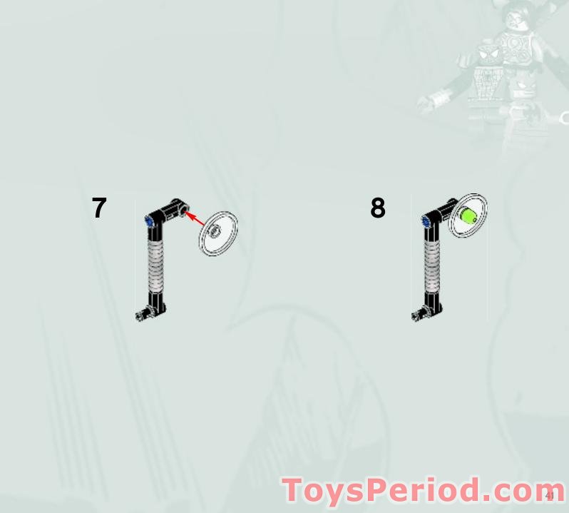 LEGO 6873 Spider-Man's Doc Ock Ambush Instructions and Parts List