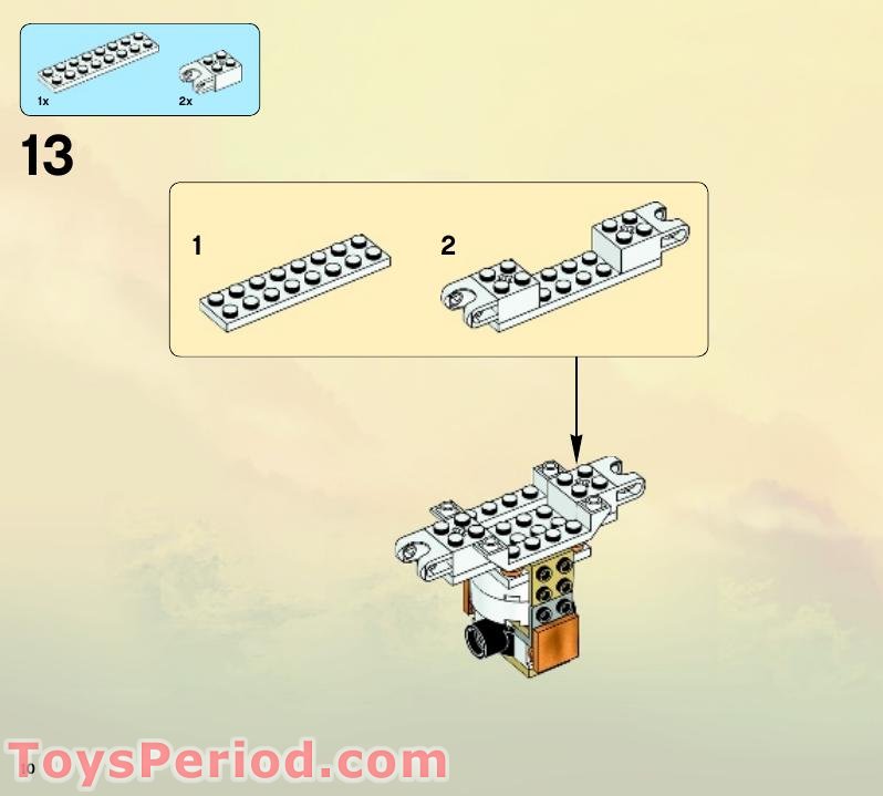 LEGO 70505 Temple of Light Instructions and Parts List