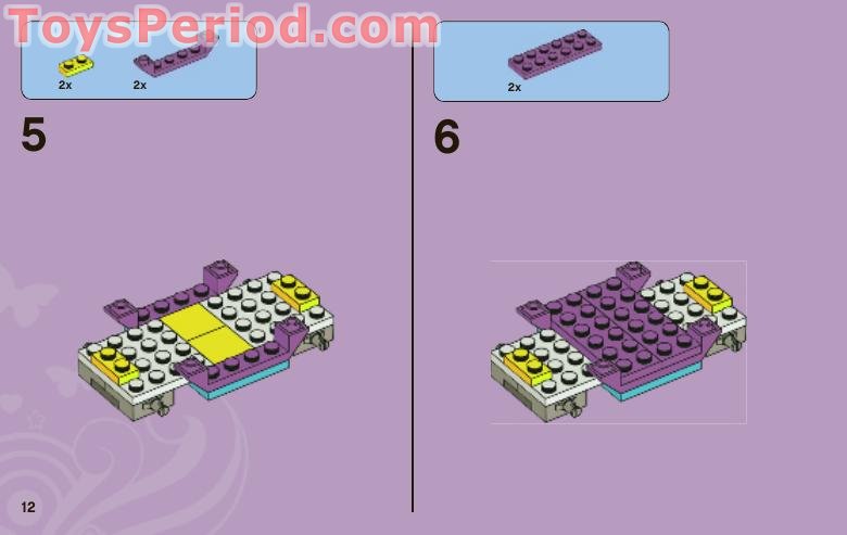 LEGO 3183 Stephanie's Cool Convertible Instructions and Parts List