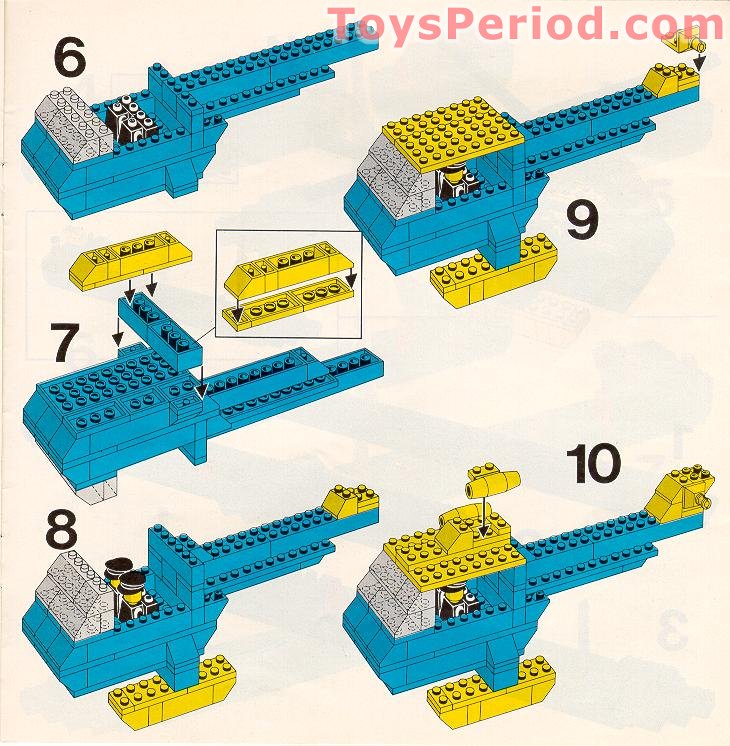LEGO 402-1 Universal Building Set Instructions and Parts List