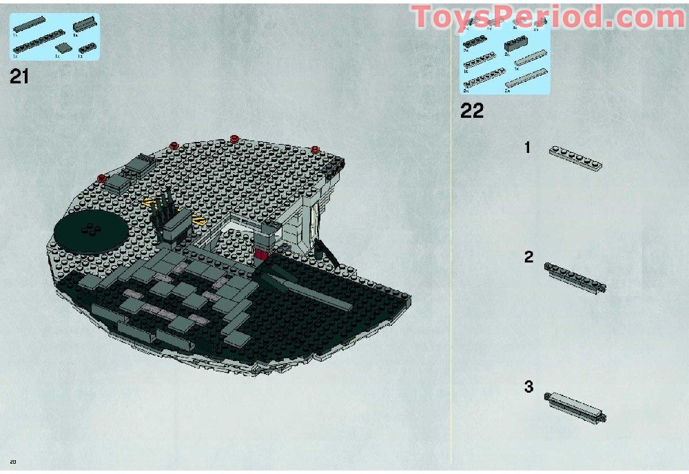 LEGO 10188 Death Star Ultimate Collector Series UCS Instructions and ...