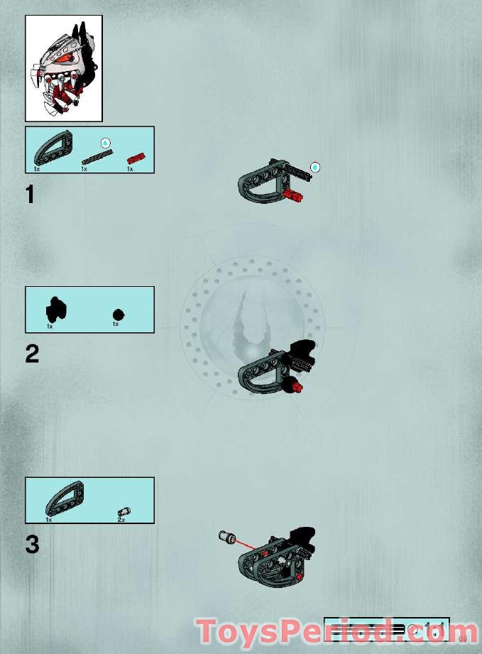 LEGO 10204 Vezon and Kardas Instructions and Parts List