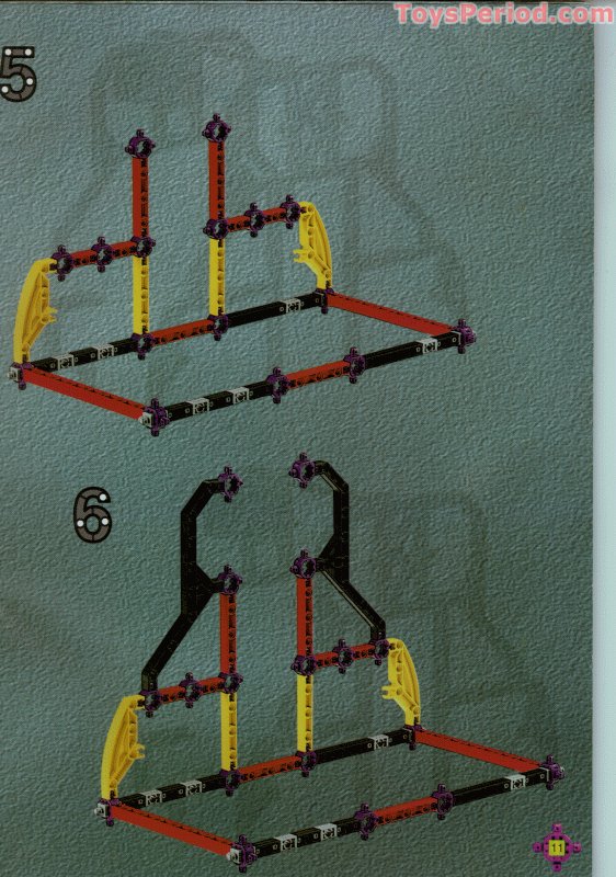 LEGO 3582 Ant Instructions and Parts List