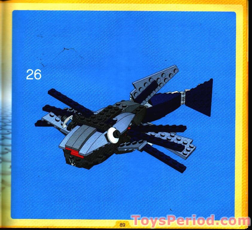 LEGO 4506 Deep Sea Predators Instructions and Parts List