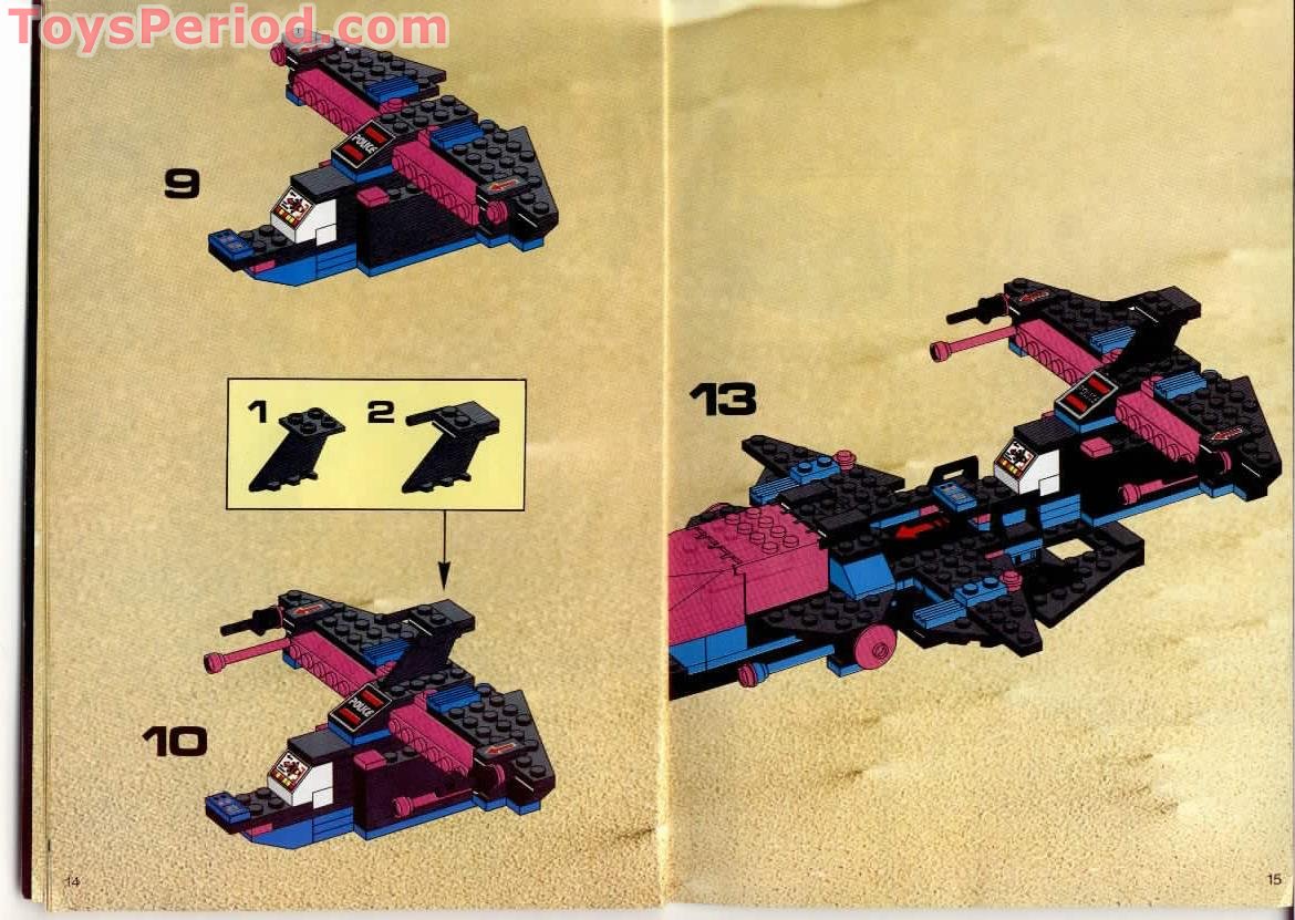 LEGO 6781 SP-Striker Instructions and Parts List