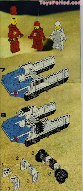 LEGO 6927 All-Terrain Vehicle Instructions and Parts List