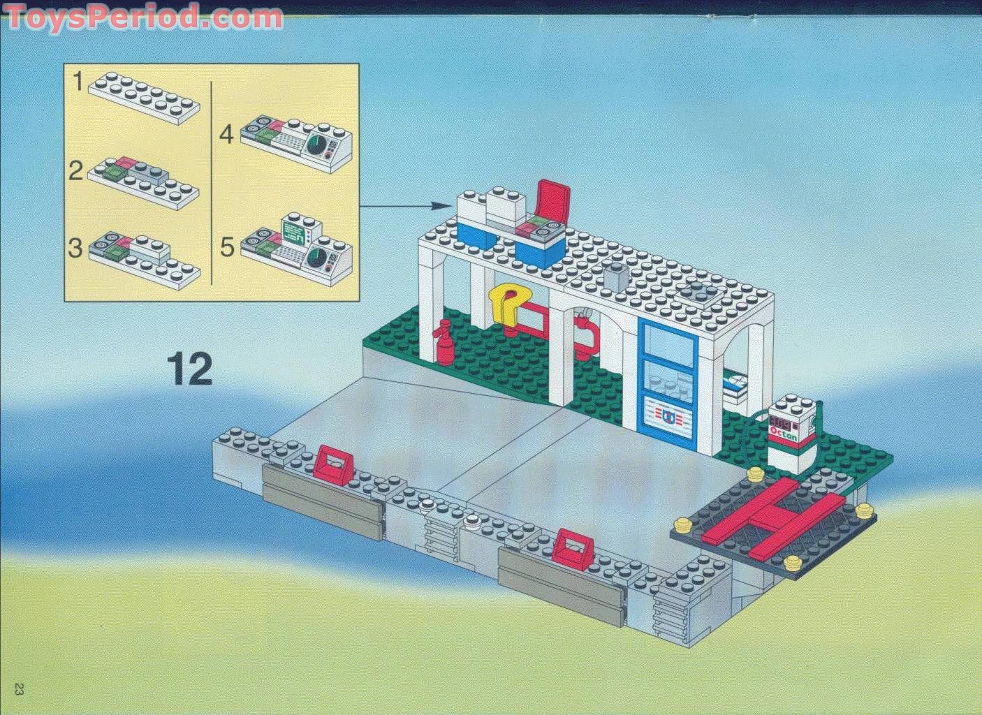 LEGO 6338 Hurricane Harbor Instructions and Parts List