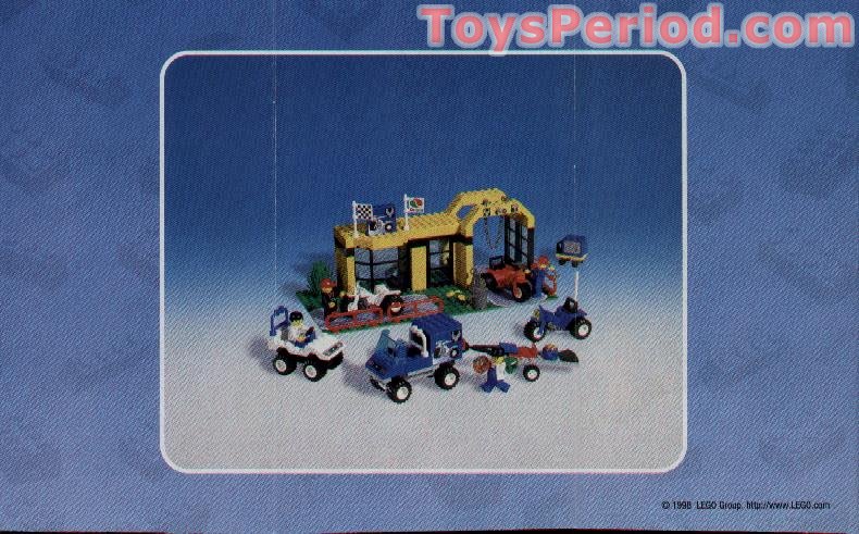 LEGO 6426 Super Cycle Center Instructions and Parts List