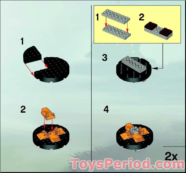 LEGO 8701 King Jayko Instructions and Parts List
