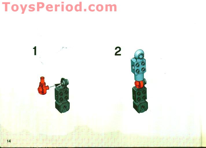 LEGO 8774 Vladek (Europe Version Without Cards) Instructions and Parts List
