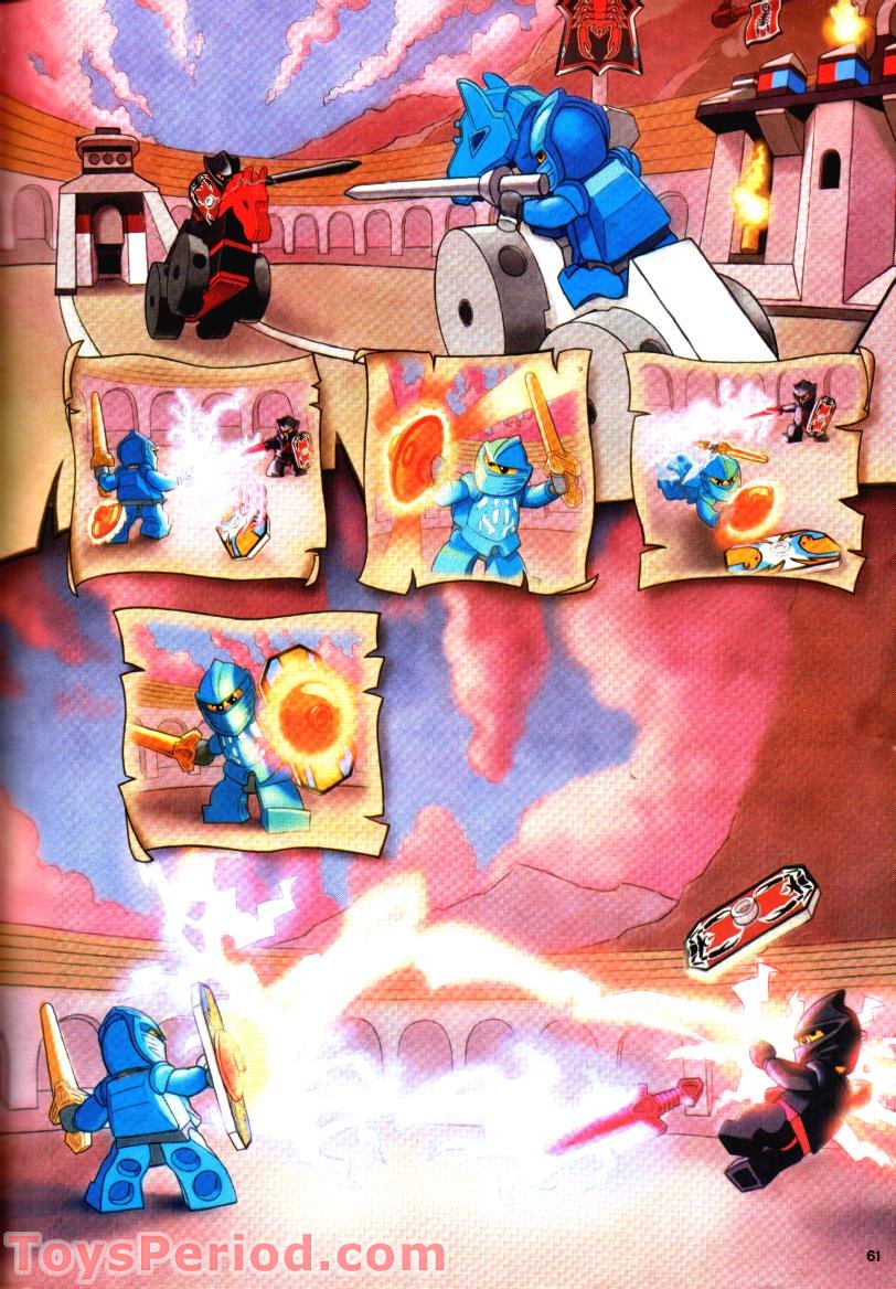 LEGO 8780 Citadel of Orlan Instructions and Parts List