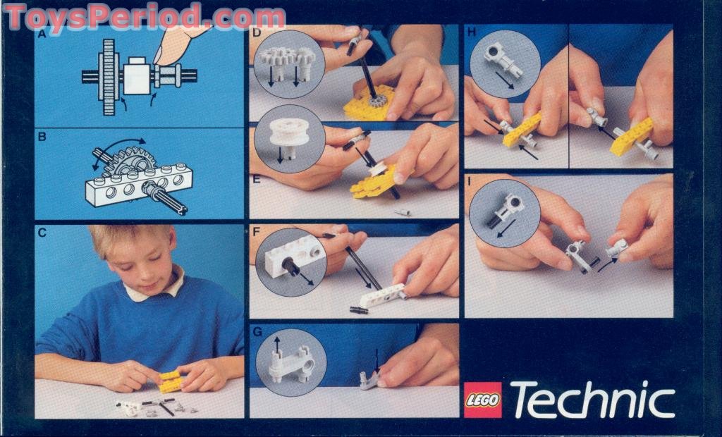 LEGO 8818 Baja Blaster Instructions and Parts List