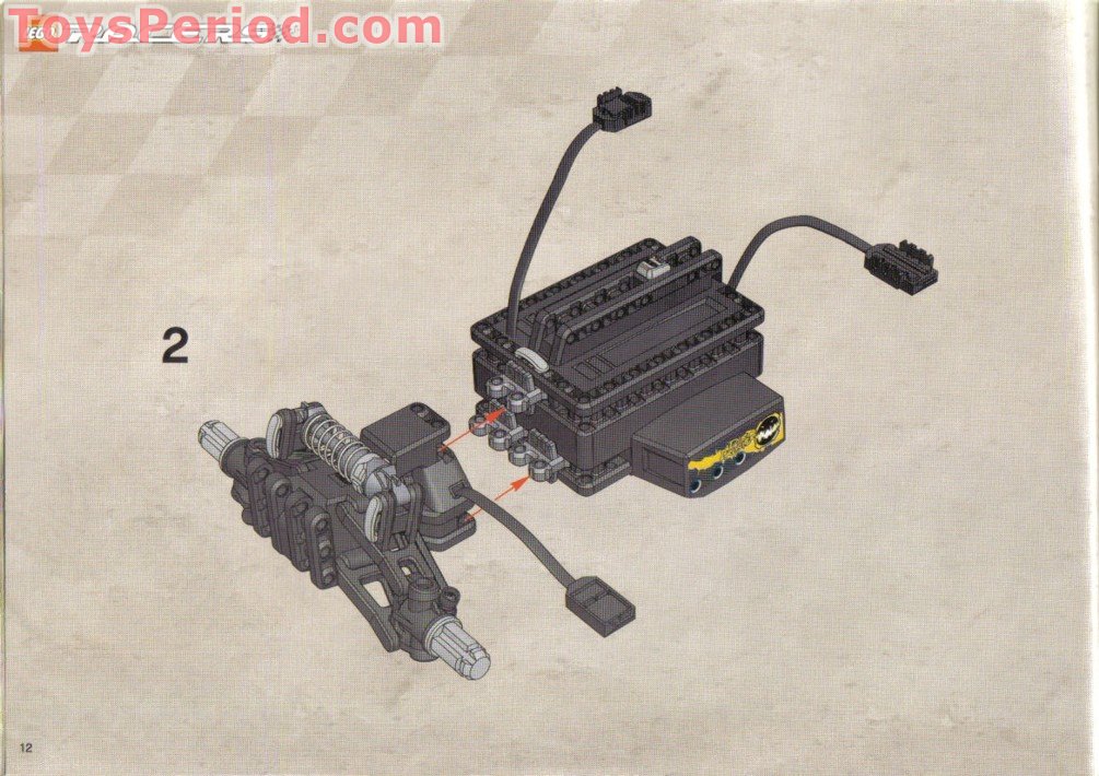 LEGO 8369-1 Dirt Crusher Rc Instructions and Parts List