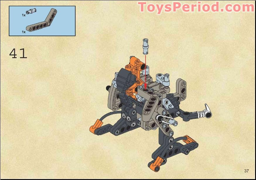 LEGO 8556 Boxor Instructions and Parts List