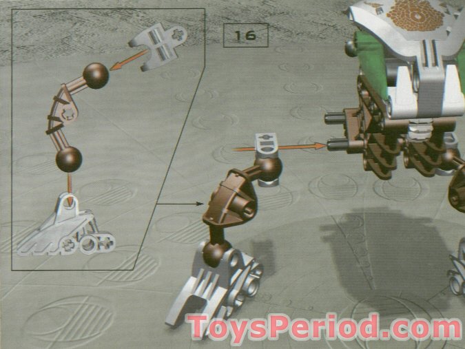 LEGO 8577 Pahrak-Kal Instructions and Parts List