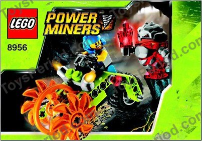 LEGO 8956 Stone Chopper Set Parts List