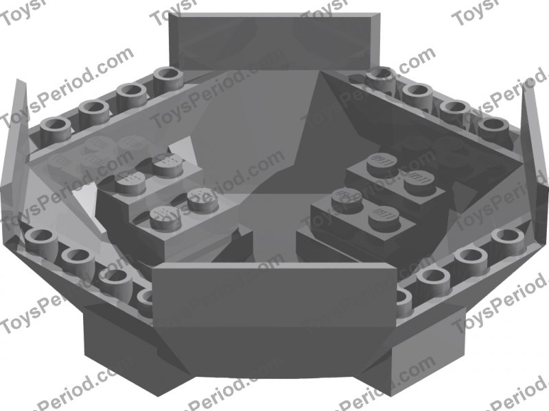LEGO Sets with Part 2618 Cockpit 10 X 10 Octagonal Base, 10 x 10 x 4