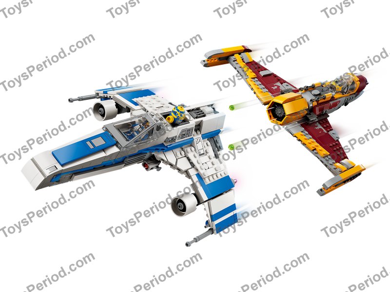 LEGO 75364 New Republic E-Wing vs. Shin Hati's Starfighter Set Parts List