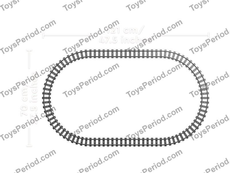 LEGO 60337 Express Passenger Train Set Parts List