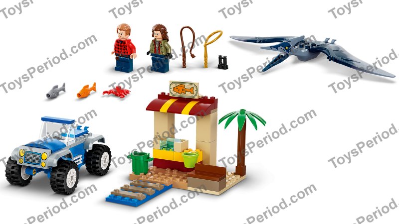 LEGO 76943 Pteranodon Chase Set Parts List