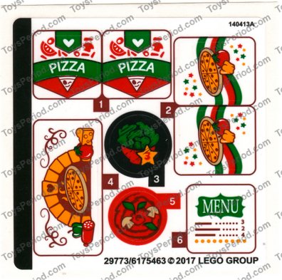 LEGO Sets with Part 41311stk01 Sticker Sheet for Set 41311 - (29773/ ...