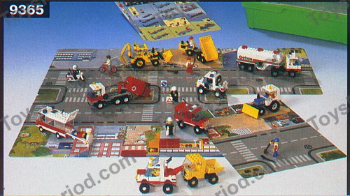 LEGO 9365 LEGO Dacta Community Vehicles Instructions and Parts List