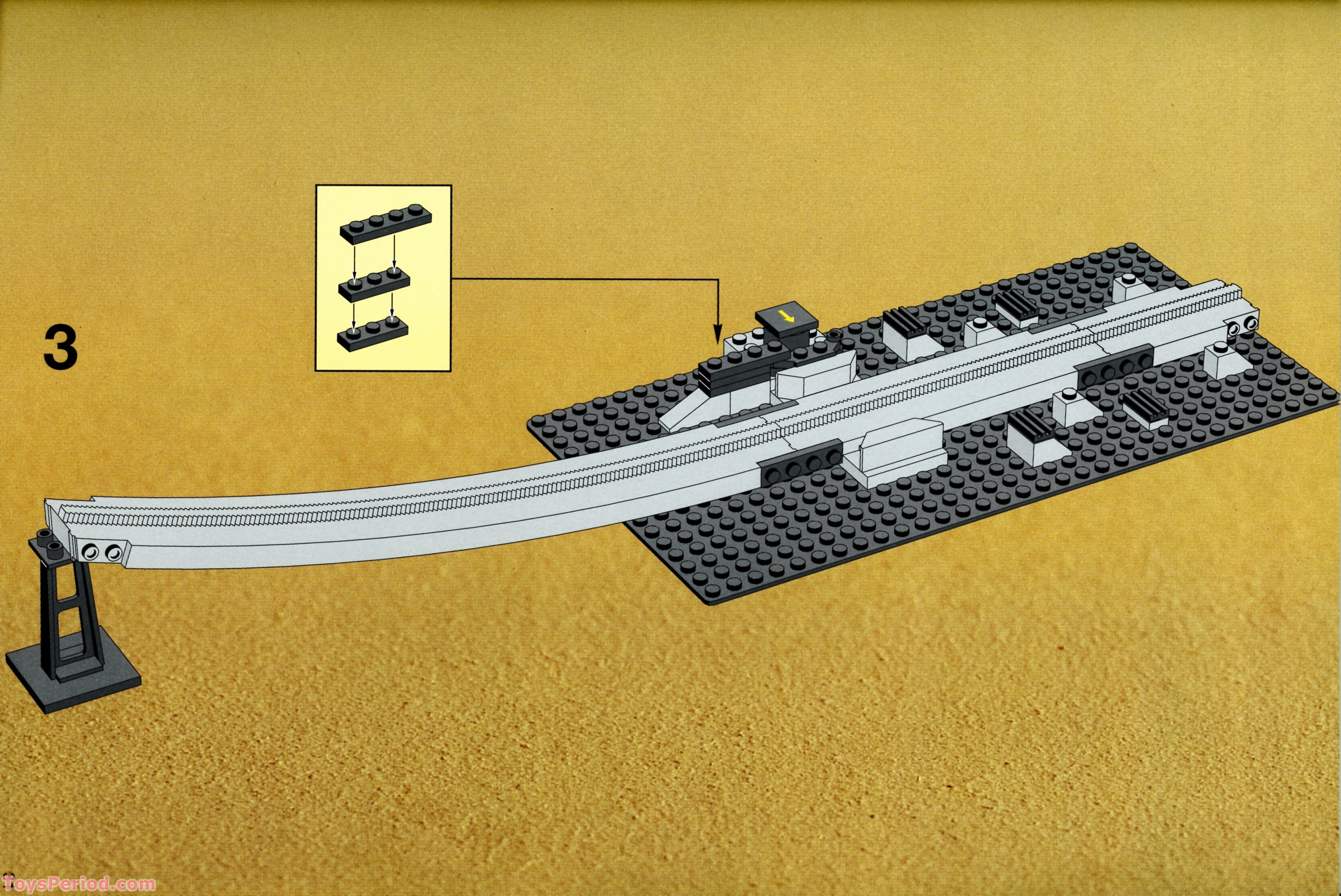LEGO 6991 Monorail Transport Base Instructions and Parts List