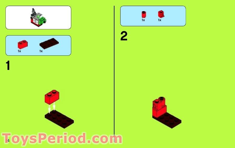 LEGO 79103 Turtle Lair Attack Instructions and Parts List