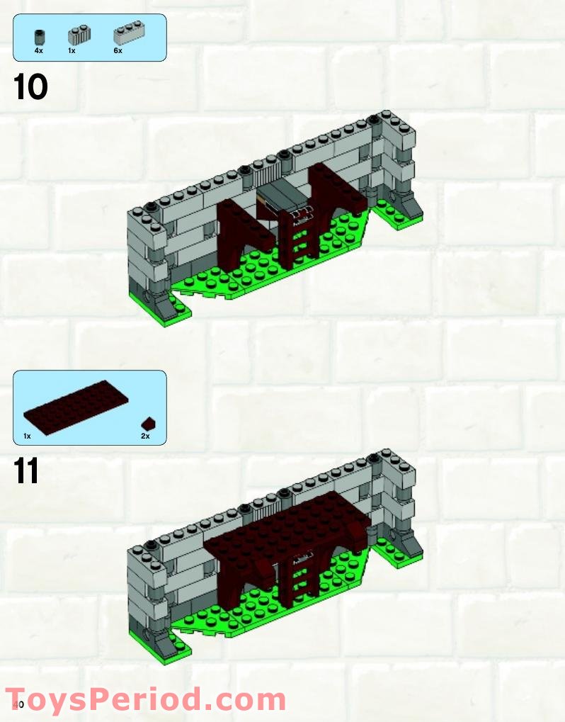 LEGO 10223 Kingdoms Joust Instructions and Parts List
