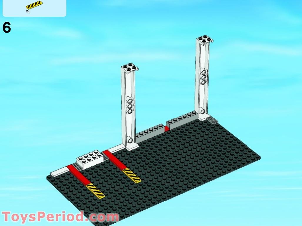 LEGO 4207 City Garage Instructions and Parts List