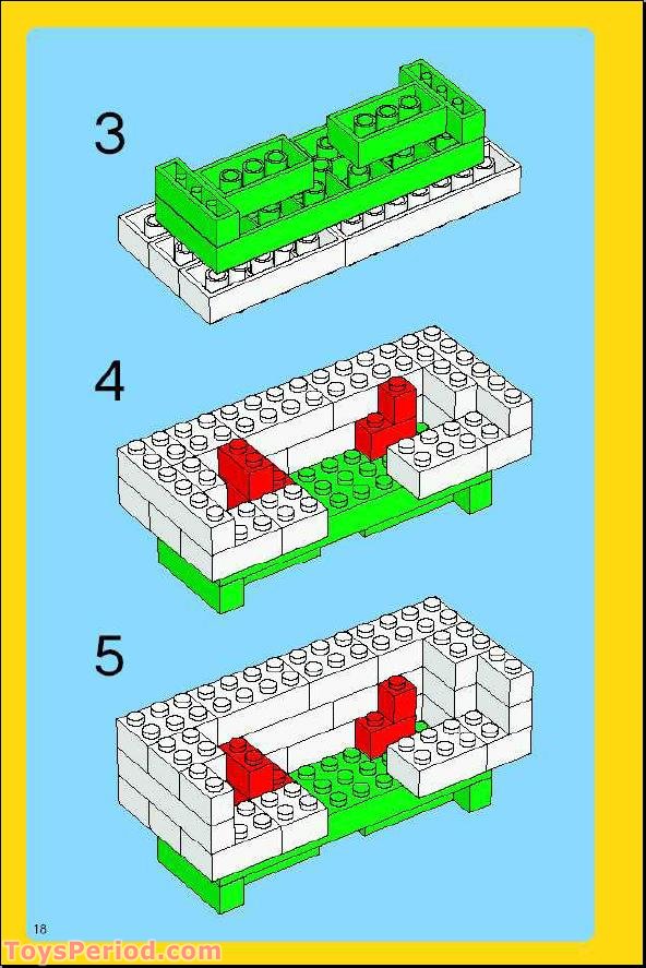 LEGO 5482 Ultimate House Building Set Instructions and Parts List