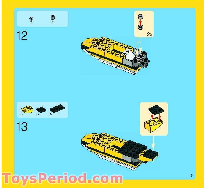 LEGO 6745 Propeller Power Set Parts Inventory and Instructions - LEGO ...