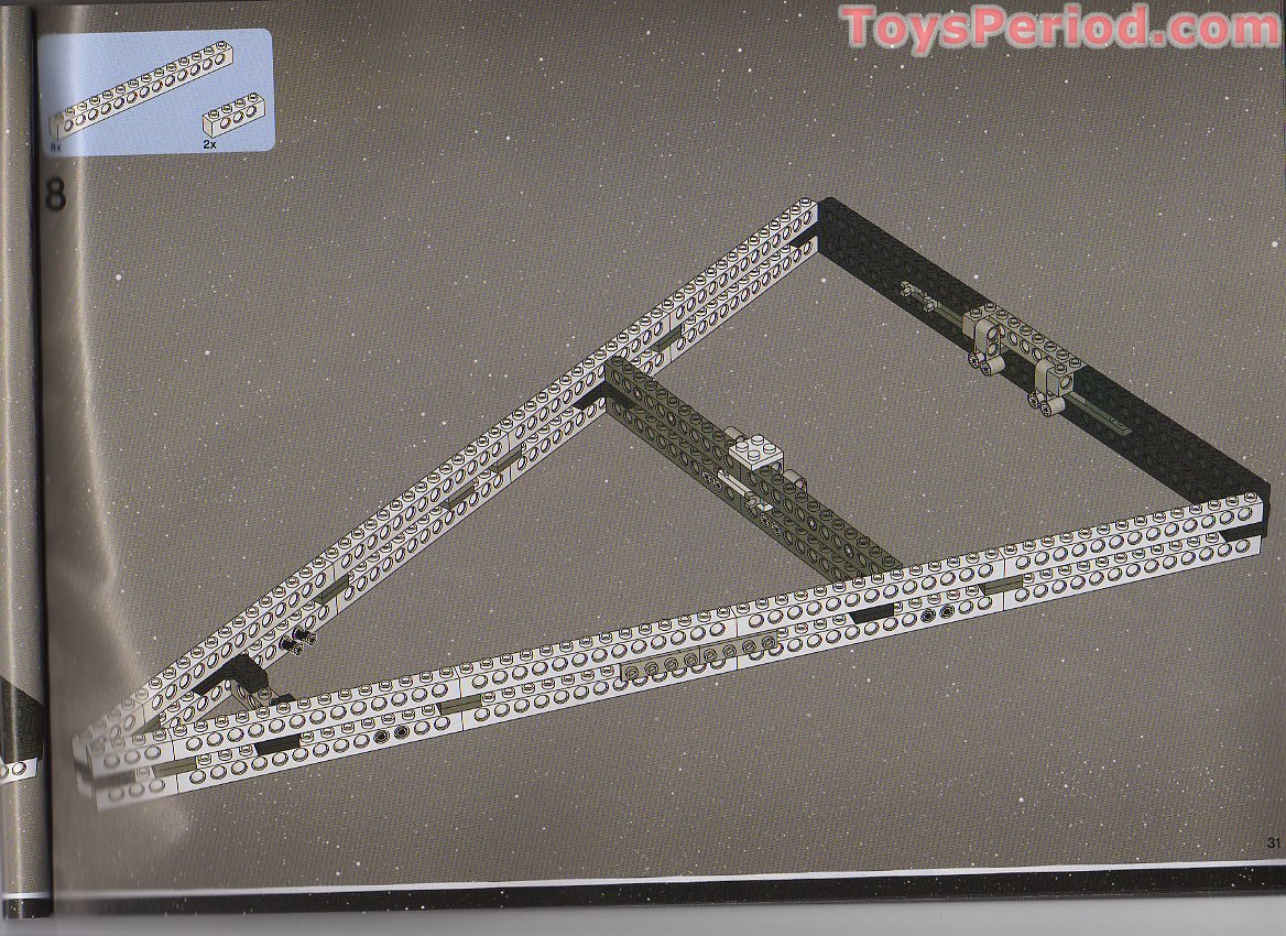 LEGO 6211 Imperial Star Destroyer Instructions and Parts List
