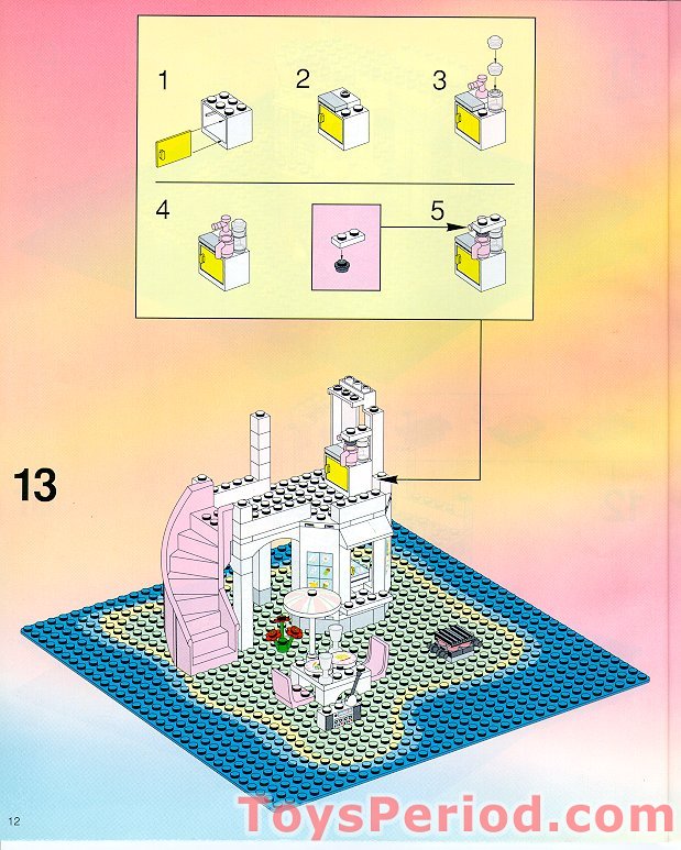LEGO 6414 Dolphin Point Instructions and Parts List