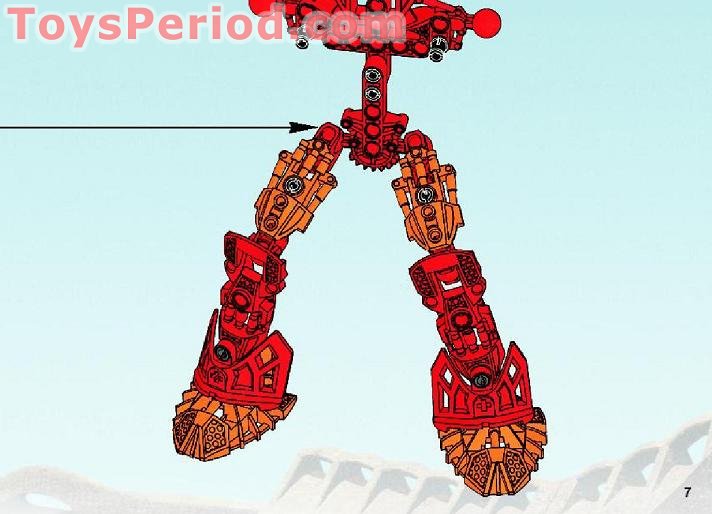 LEGO 8985 Ackar Instructions and Parts List