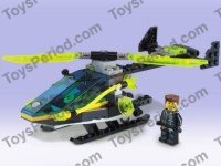 LEGO 6773 Alpha Team Helicopter Instructions and Parts List