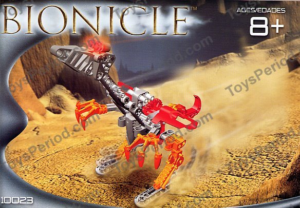 LEGO 10023 Bionicle Master Builder Set Instructions and Parts List