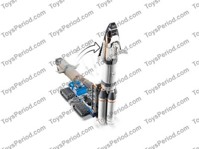 LEGO 60229 Rocket Assembly & Transport Set Parts List