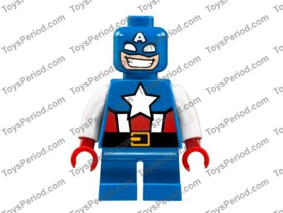 LEGO 76065 Mighty Micros: Captain America vs. Red Skull Set Parts List